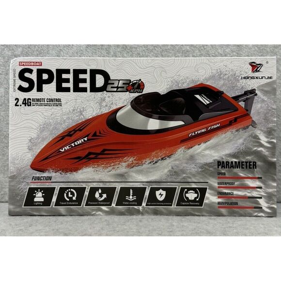 Toys | 24ghz 25kmh Rc Racing Boat Remote Control Boat Fast Rc Boats ...